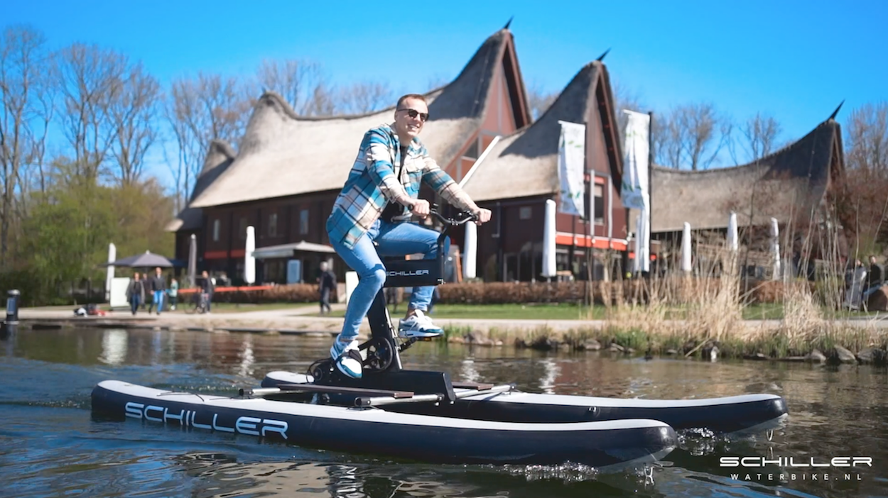 Launch of new commercial Schiller Waterbike – Schiller Waterfiets